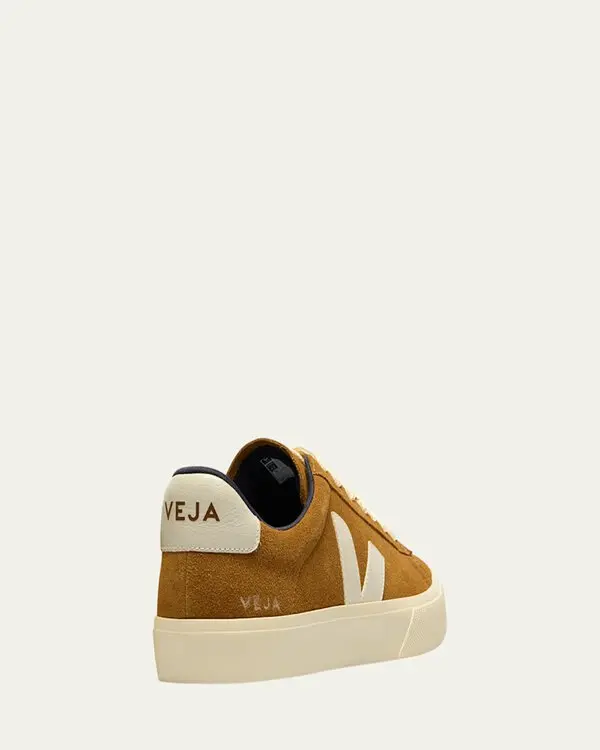 VEJA Campo Bold Suede Low-top Sneakers - Camel