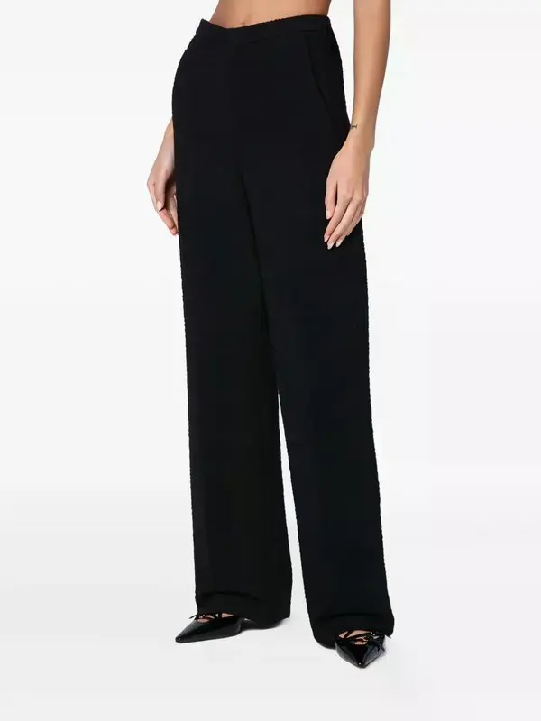 Loulou De Saison Textured Trousers With Side-pockets
