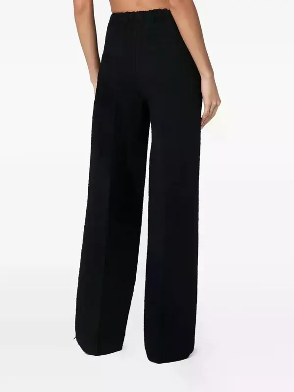Loulou De Saison Textured Trousers With Side-pockets