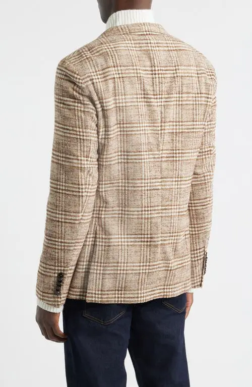 BOSS Heston Slim Fit Plaid Sport Coat