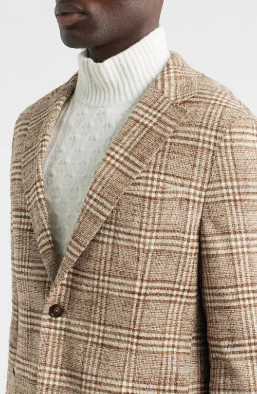 BOSS Heston Slim Fit Plaid Sport Coat