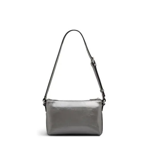 RADLEY Pockets Metallic Mini Zip-top Shoulder Bag - Silver