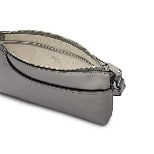 RADLEY Pockets Metallic Mini Zip-top Shoulder Bag - Silver