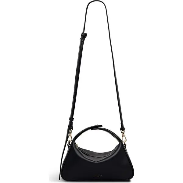 RADLEY De Beauvoir Ziptop Satchel Bag - Black