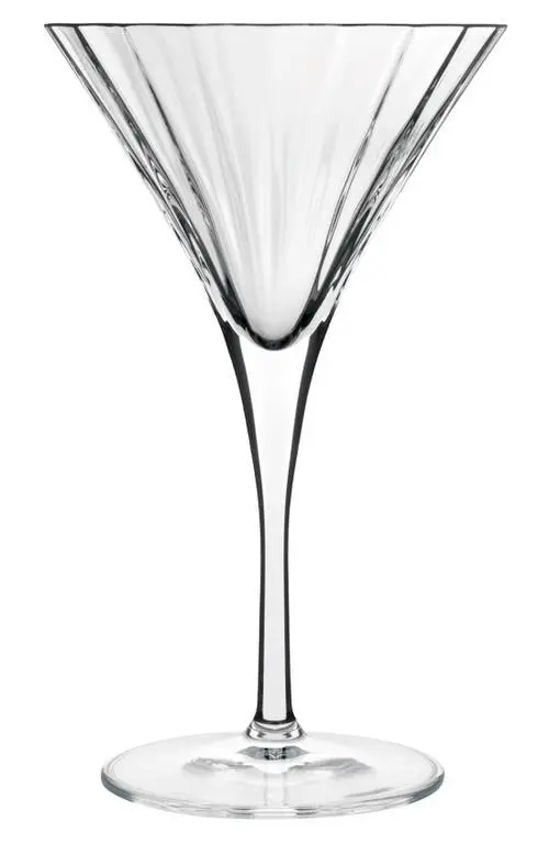 LUIGI BORMIOLI Bach' Martini Glasses - Clear
