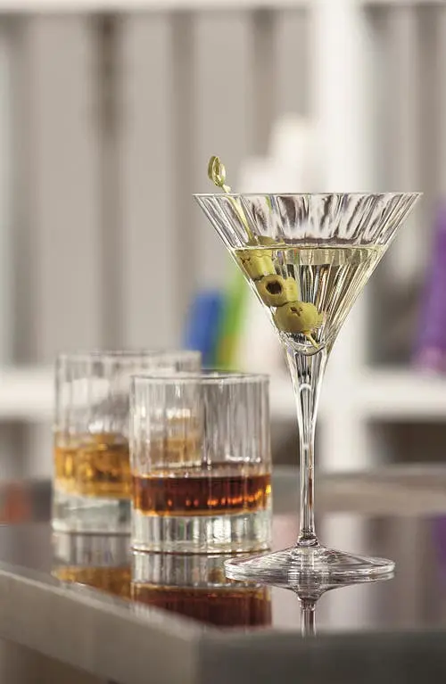 LUIGI BORMIOLI Bach' Martini Glasses