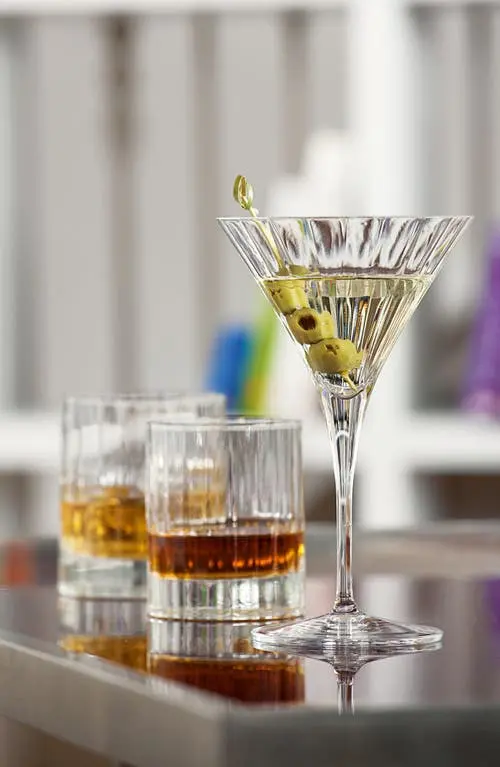 LUIGI BORMIOLI Bach' Martini Glasses