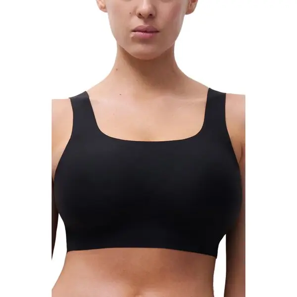 Chantelle Softstretch Power Scoop Neck Bralette - Black