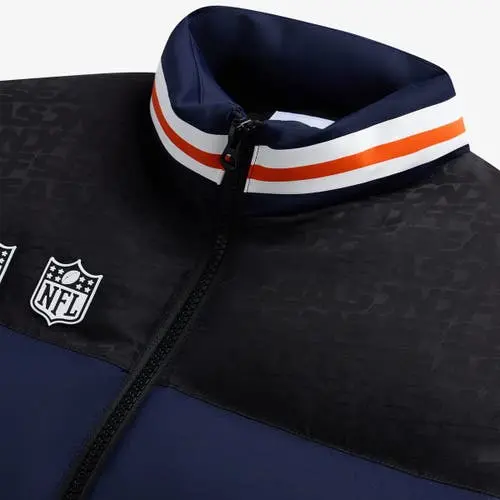 OFF SEASON Chicago Bears Team Puffer Vest - Navy