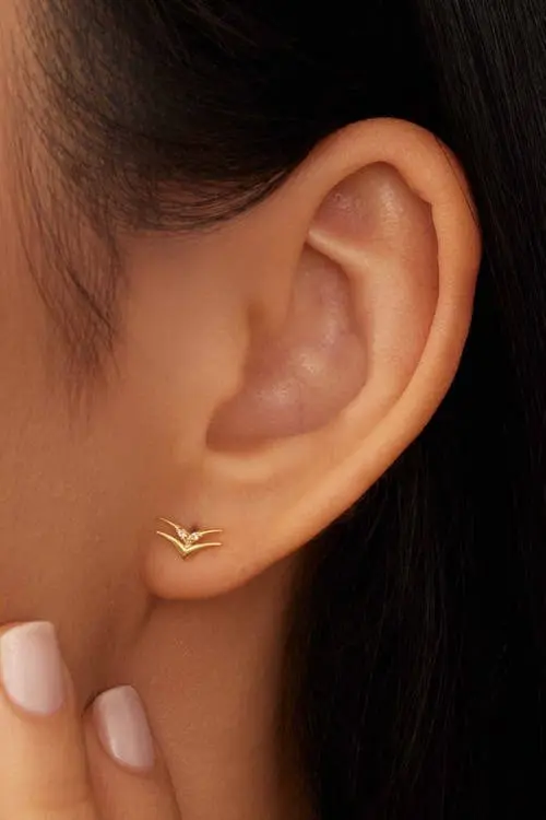 ORADINA 14k Fly High Studs