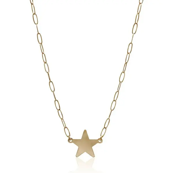 BOWOOD LANE 14k -filled Star Connector Necklace - Gold