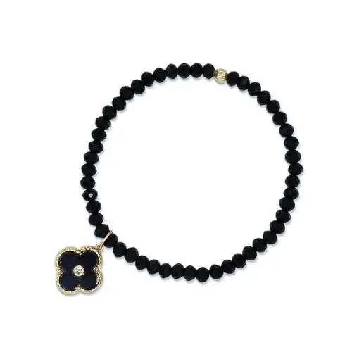 BOWOOD LANE Knox Charm Bracelet - Black