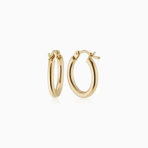 ORADINA 18k Everything Mini Hoops - Yellow Gold