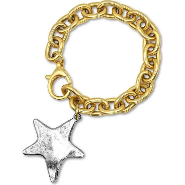 BOWOOD LANE Prescott Two-tone Bracelet - Gold/silver Star