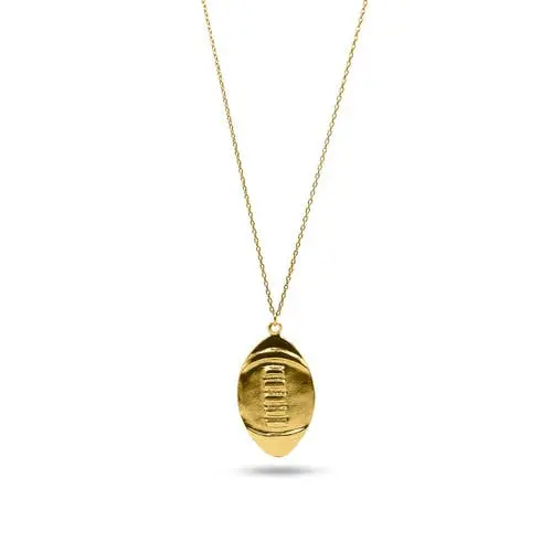 BOWOOD LANE Playmaker Charm Necklace - Gold