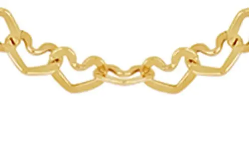 Bony Levy 14k Gold Heart Link Chain Necklace