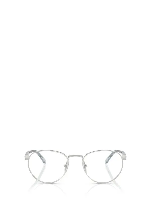Prada Round Frame Eyeglasses - Silver