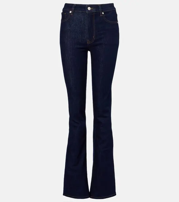 FRAME High-rise Bootcut Jeans - Blue