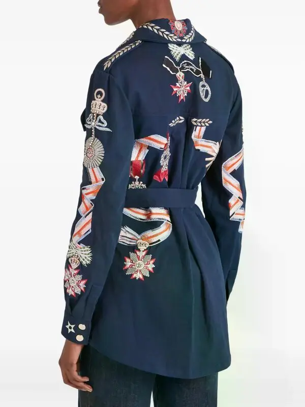 TEMPERLEY LONDON Belted Shirt Jacket