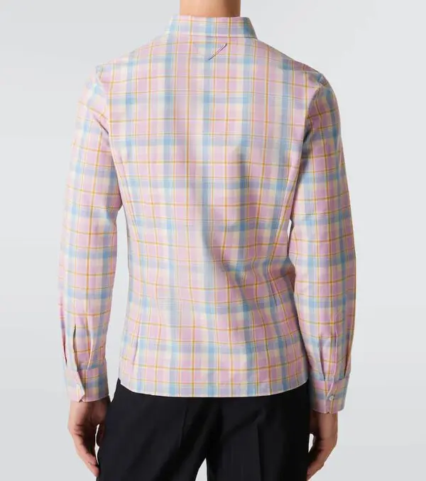 Prada Checked Cotton Shirt