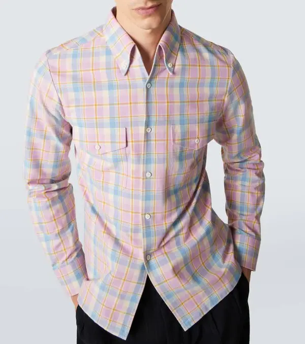 Prada Checked Cotton Shirt