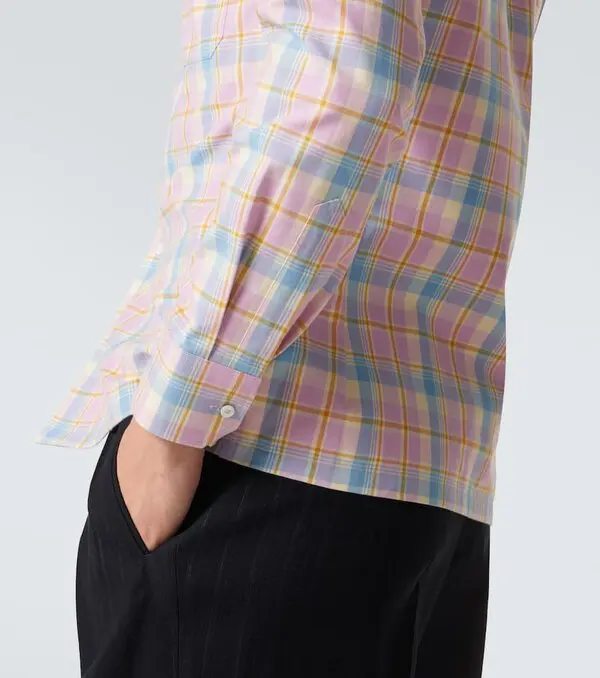 Prada Checked Cotton Shirt