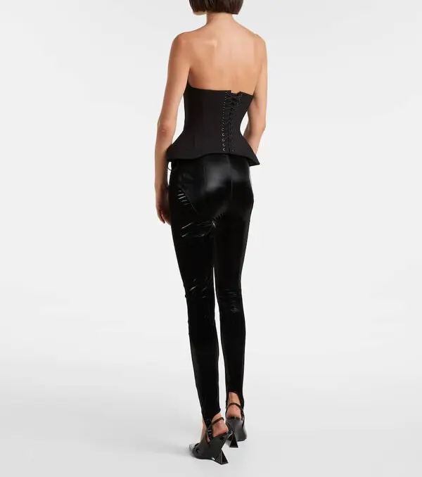 MUGLER Re/edit Corset Top