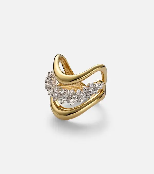 Yeprem En Strada 18kt Diamond Ring - Gold