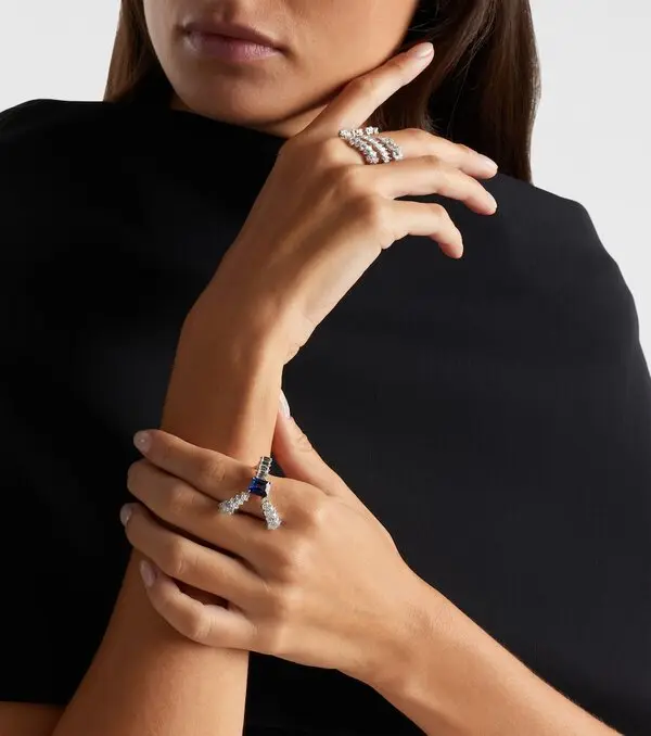 Yeprem Sapphire And Diamond Ring