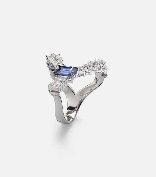 Yeprem Sapphire And Diamond Ring