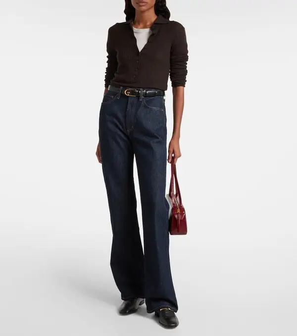 AGOLDE Leena Mid-rise Flare Jeans