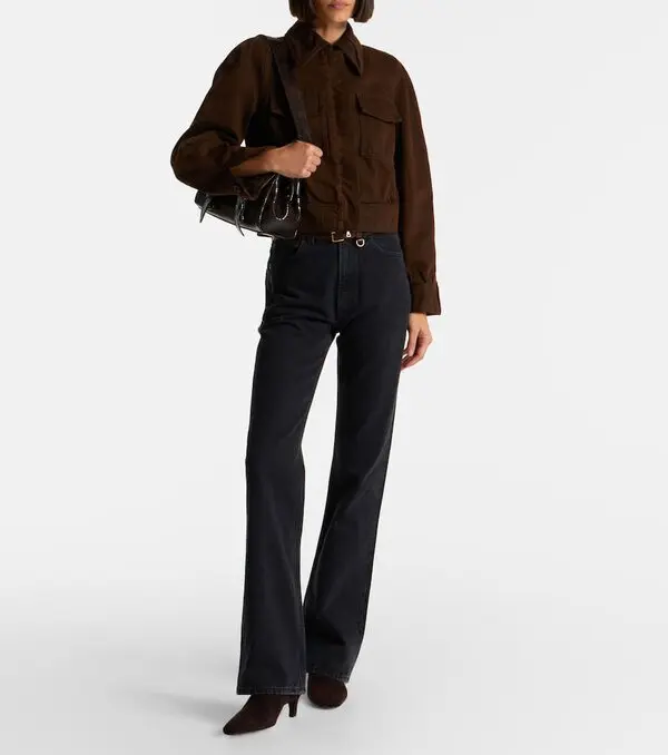 AGOLDE Leena Mid-rise Flared Jeans