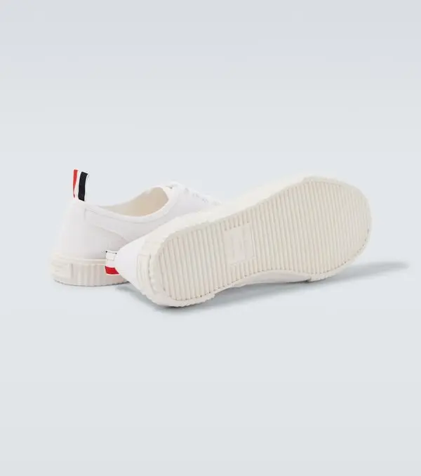Thom Browne Heritage Canvas Sneakers