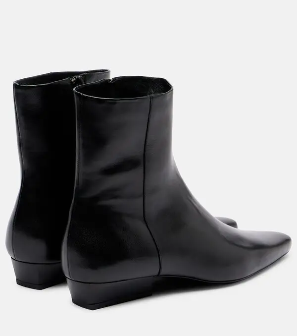 Staud Wally Leather Ankle Boots