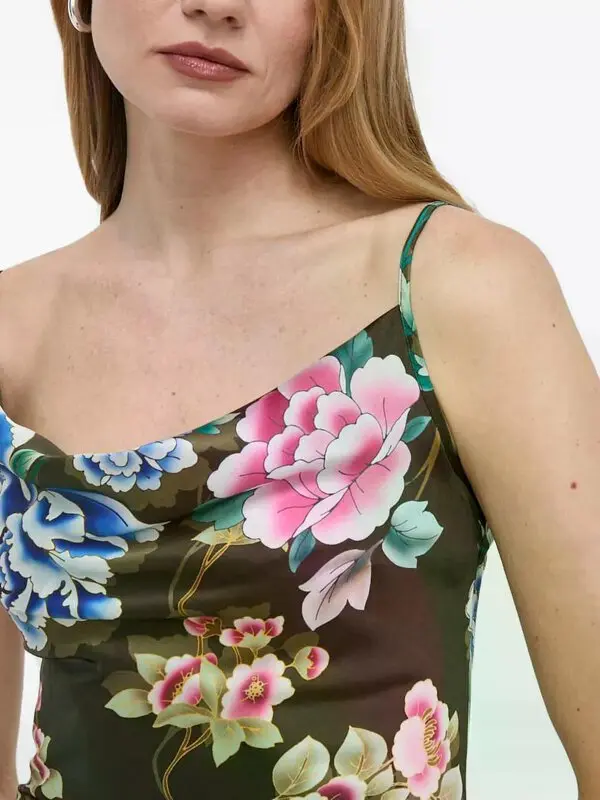 Guess Floral-print Midi Dress