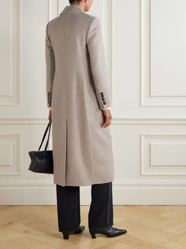Veronica Beard - Veronica Beard Seth Dickey Wool-Cashmere Blend Trench Coat