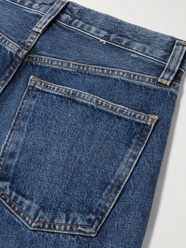 AGOLDE Arc Long High-rise Wide-leg Jeans