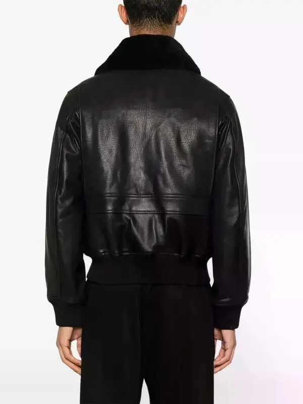 FURSAC Leather Jacket - Black