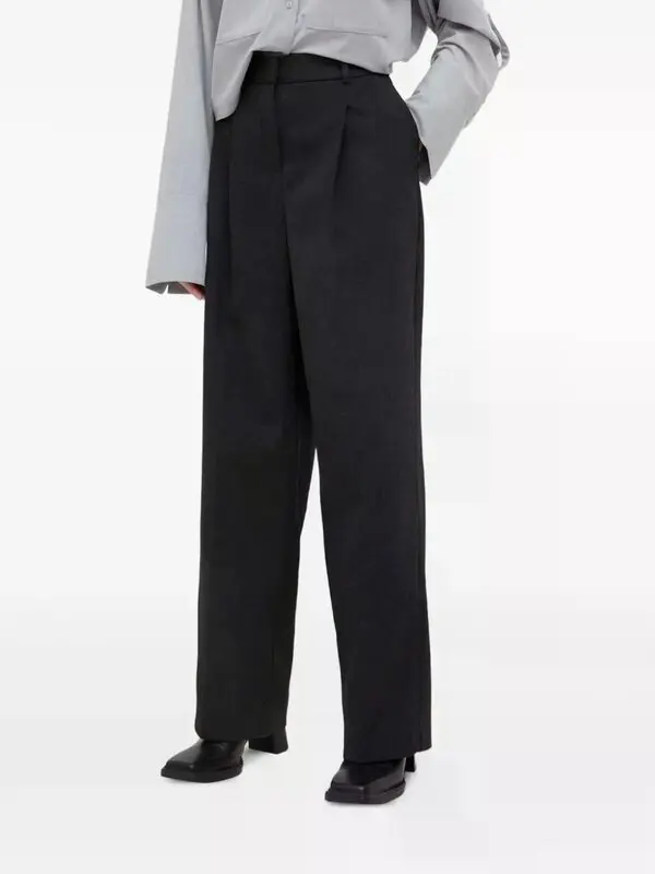 HERSKIND Pleated Trousers With Belt Loops
