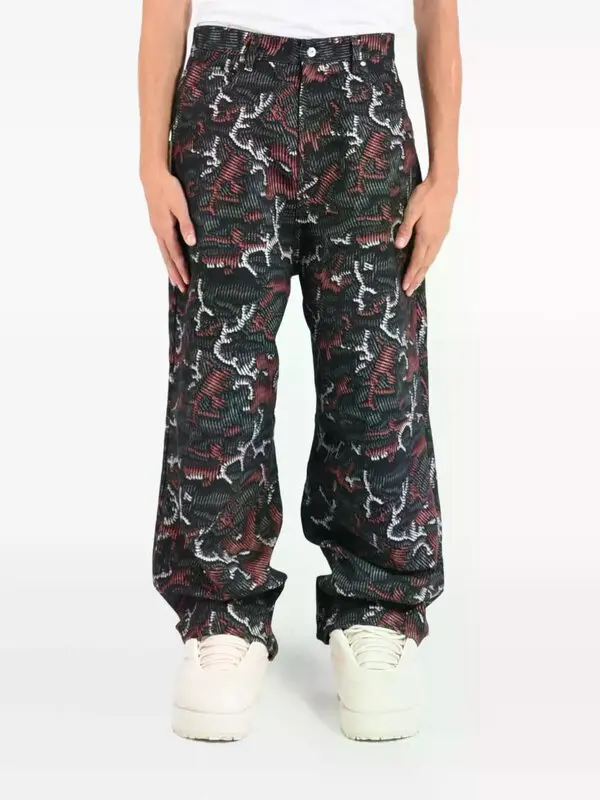 PDF Leggenda Patterned Trousers