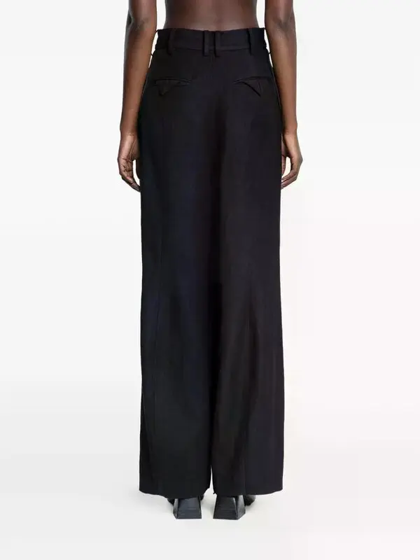 UMA WANG Paw Pleated Trousers