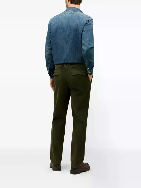 Boglioli Pleated Corduroy Trousers