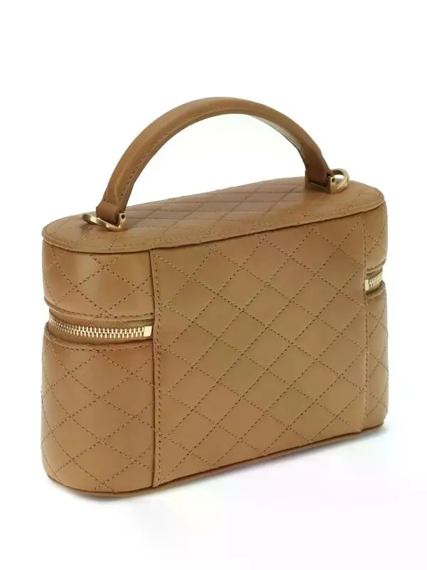 Saint Laurent Gaby Quilted-leather Vanity Bag