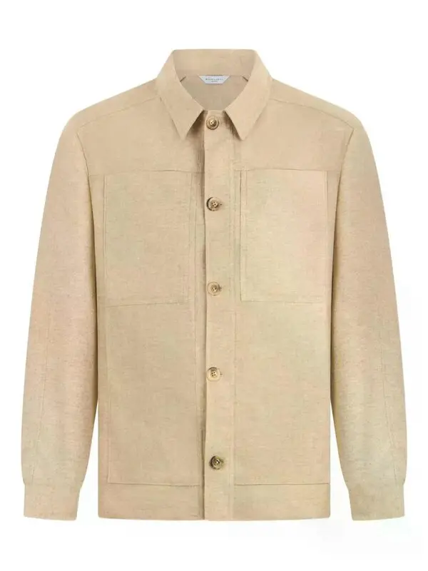 Boglioli Patch-pocket Jacket - Neutrals
