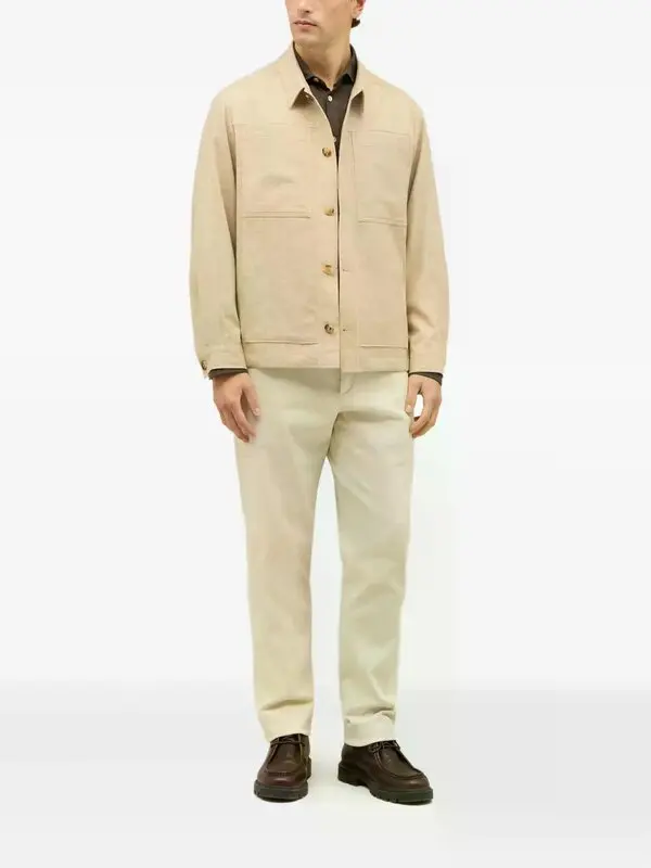 Boglioli Patch-pocket Jacket - Neutrals