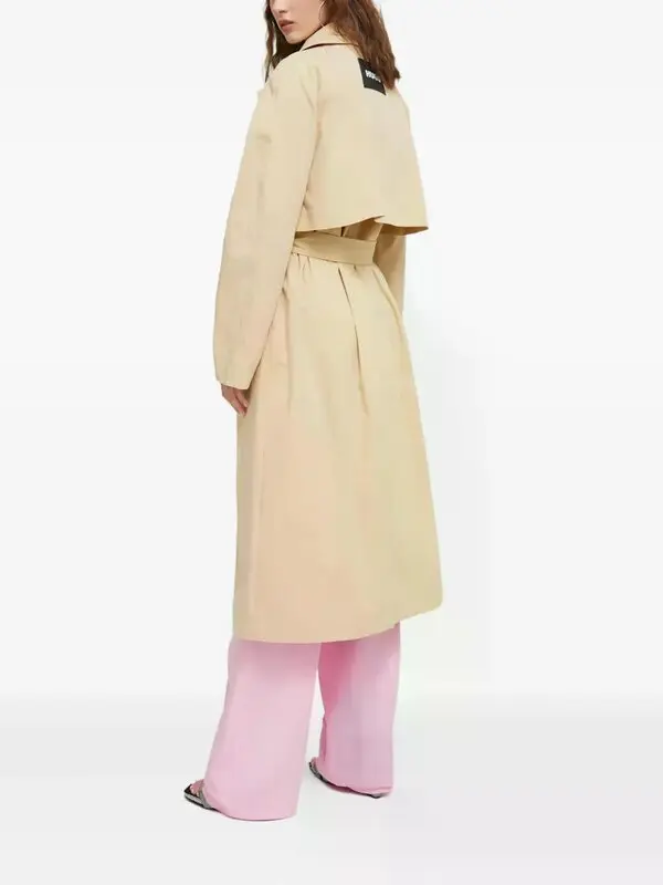 Hugo Belted Button-up Trench Coat