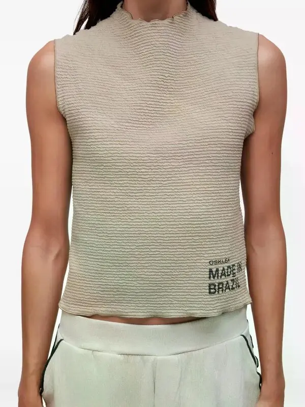 OSKLEN Double-face Sleeveless Top