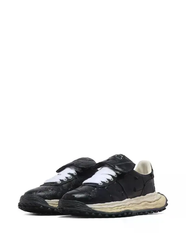 Mihara Yasuhiro Scott Padded Tongue Sneakers - Black | Editorialist