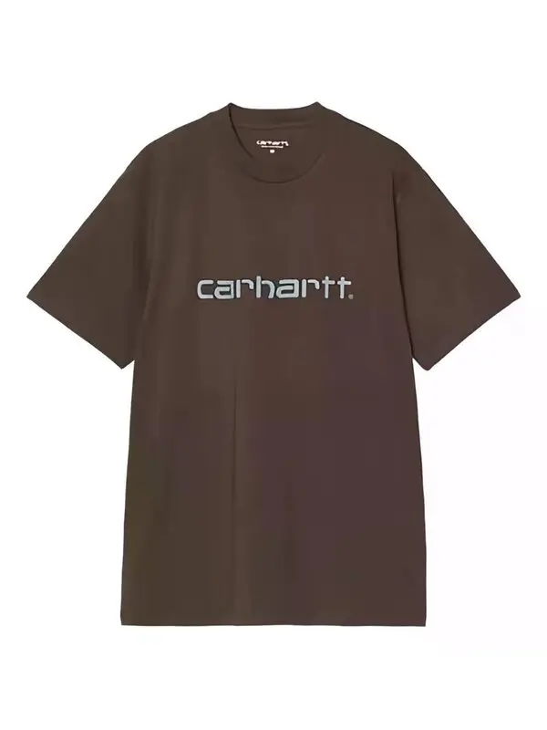 Carhartt Work In Progress Script Short-sleeve T-shirt - Brown