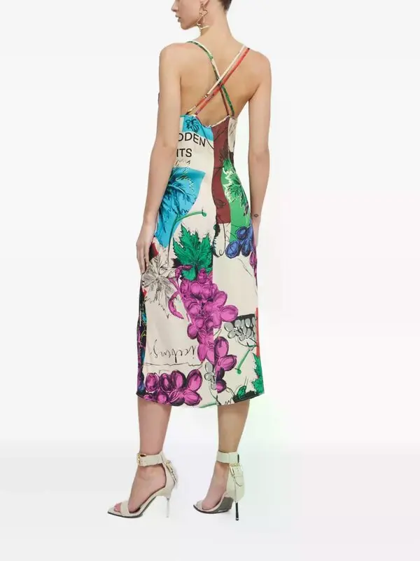 Iceberg Floral-print Midi Dress